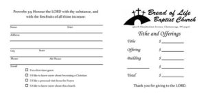 Design your own offering envelopes - FREE Templates - Ministry ...